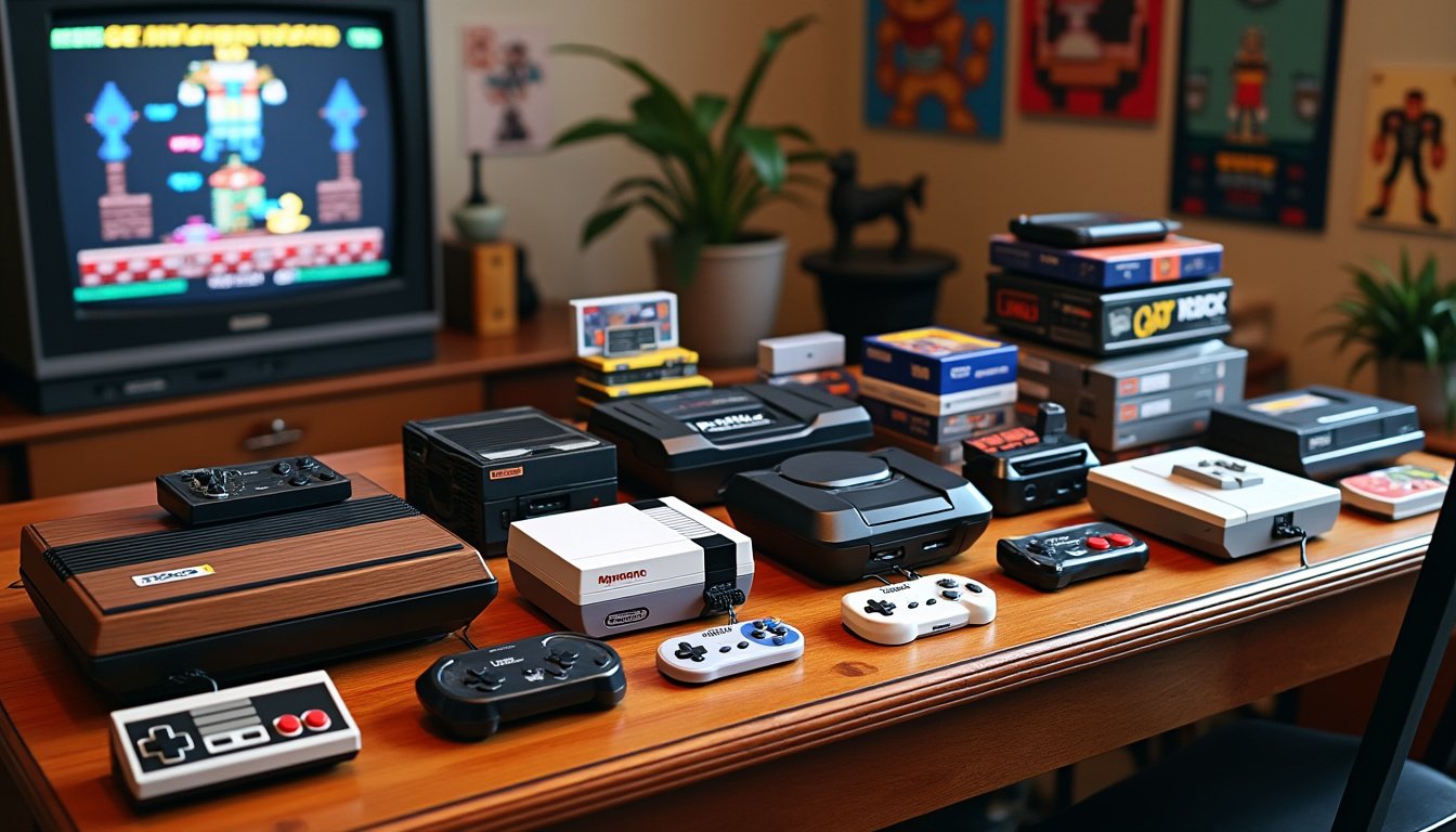 Les consoles de jeux rétro : un voyage au cœur de l'histoire du jeu ...