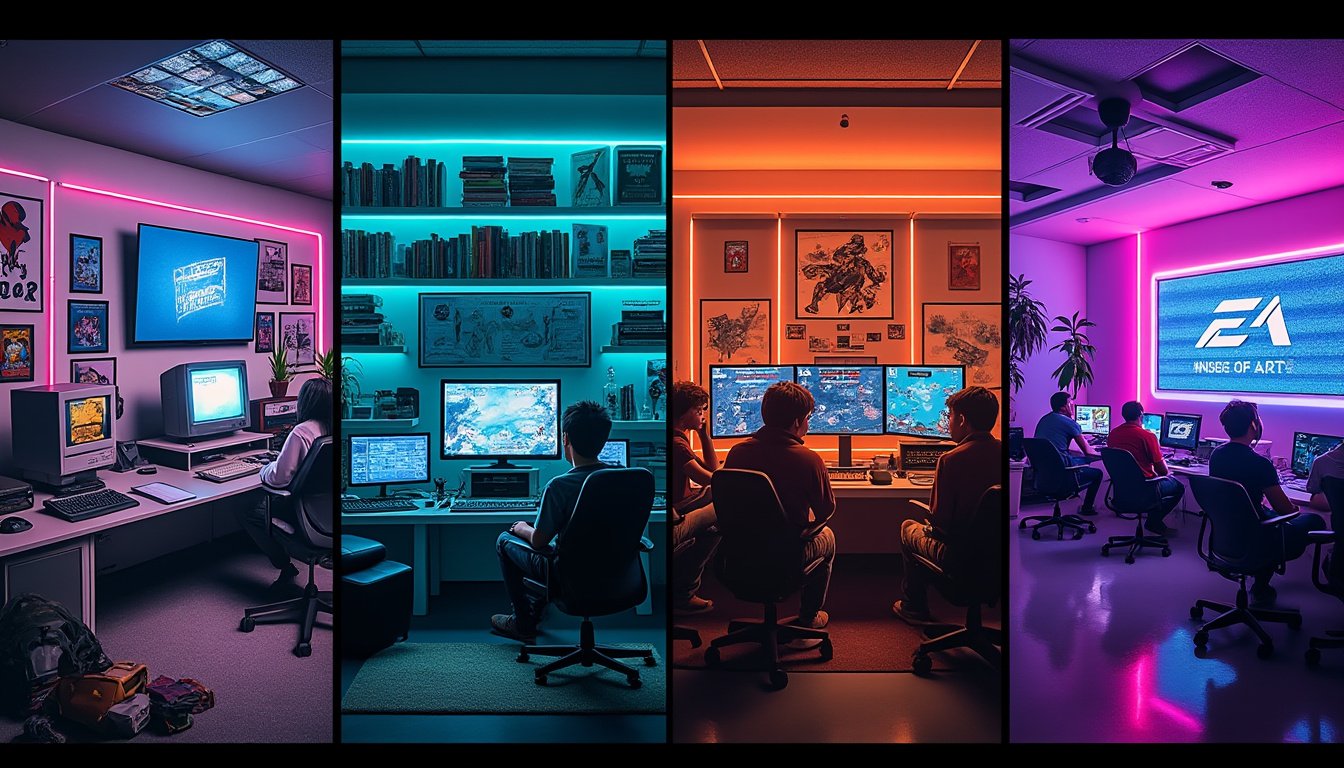 L'évolution d'Electronic Arts dans l'industrie du jeu vidéo - Console ...