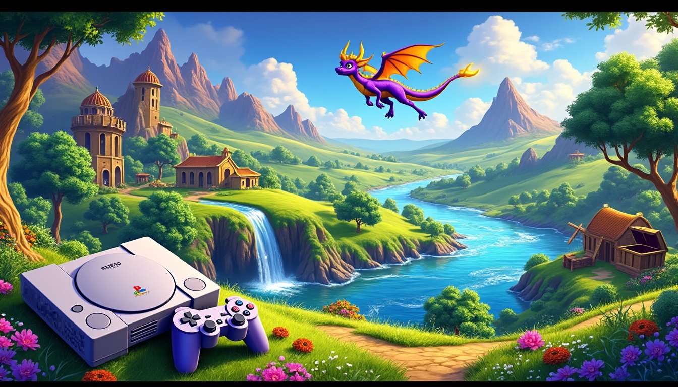 Vous ne croirez pas ce que Spyro the Dragon a révélé sur la PS1 ...