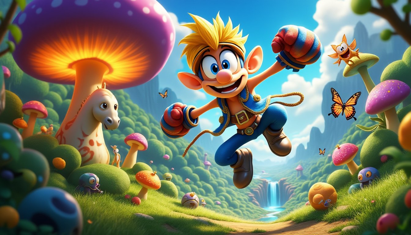 Découvrez les secrets incroyables du promo art de Rayman 3 qui vont ...