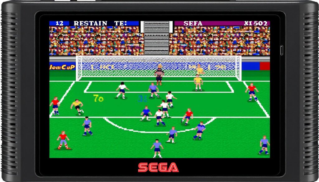 Revivez la magie du championnat du monde de soccer sur Megadrive ...