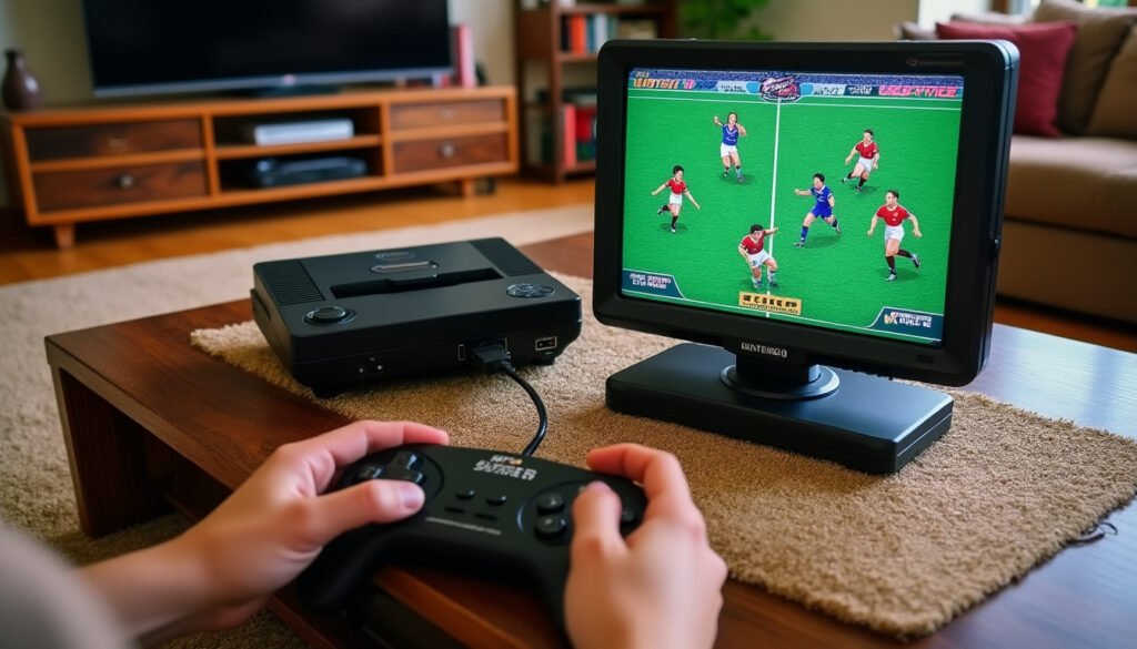 Revivez la magie du championnat du monde de soccer sur Megadrive ...